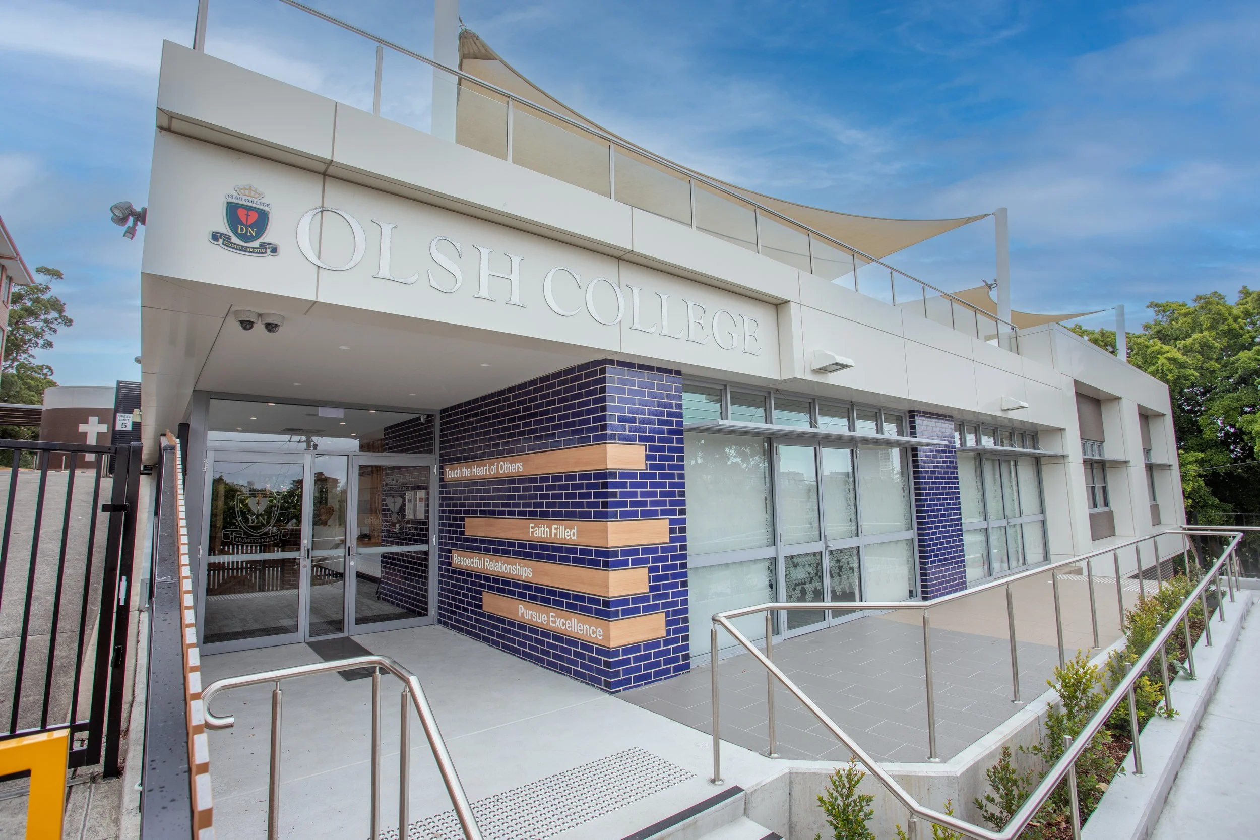 OLSH College: Uplifting Administration & Welcoming Entry by Leaf ...