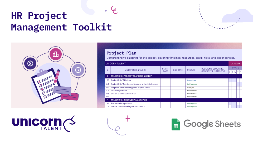 HR Project Management Toolkit | Free Download — Unicorn Talent