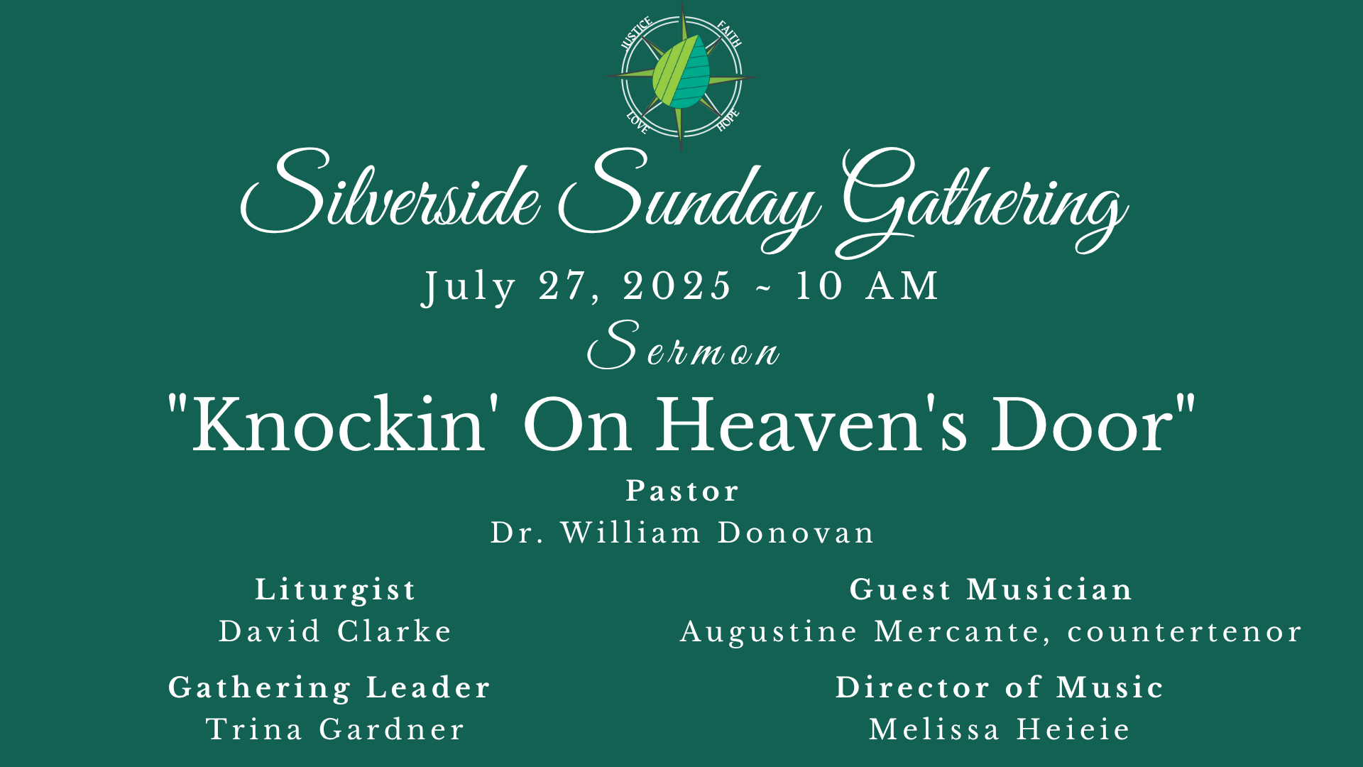 Gatherings & Programs — Silverside Life