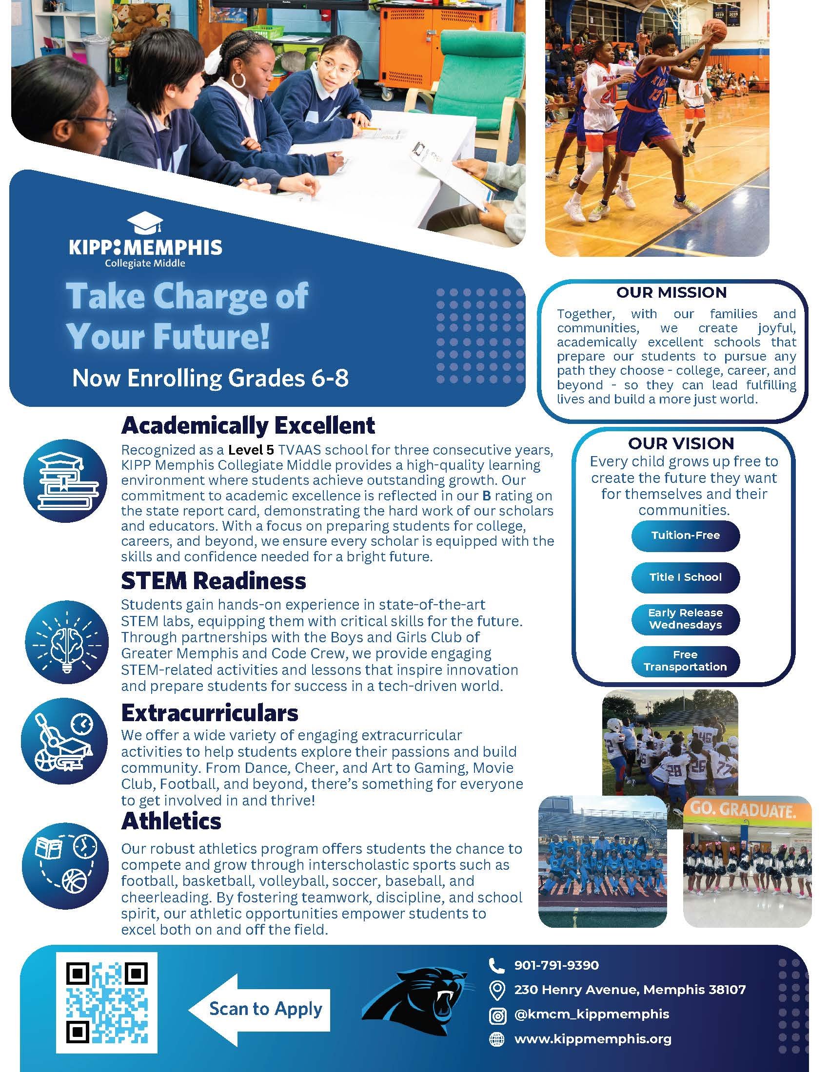 KIPP Memphis Collegiate Middle — KIPP Memphis Public Schools