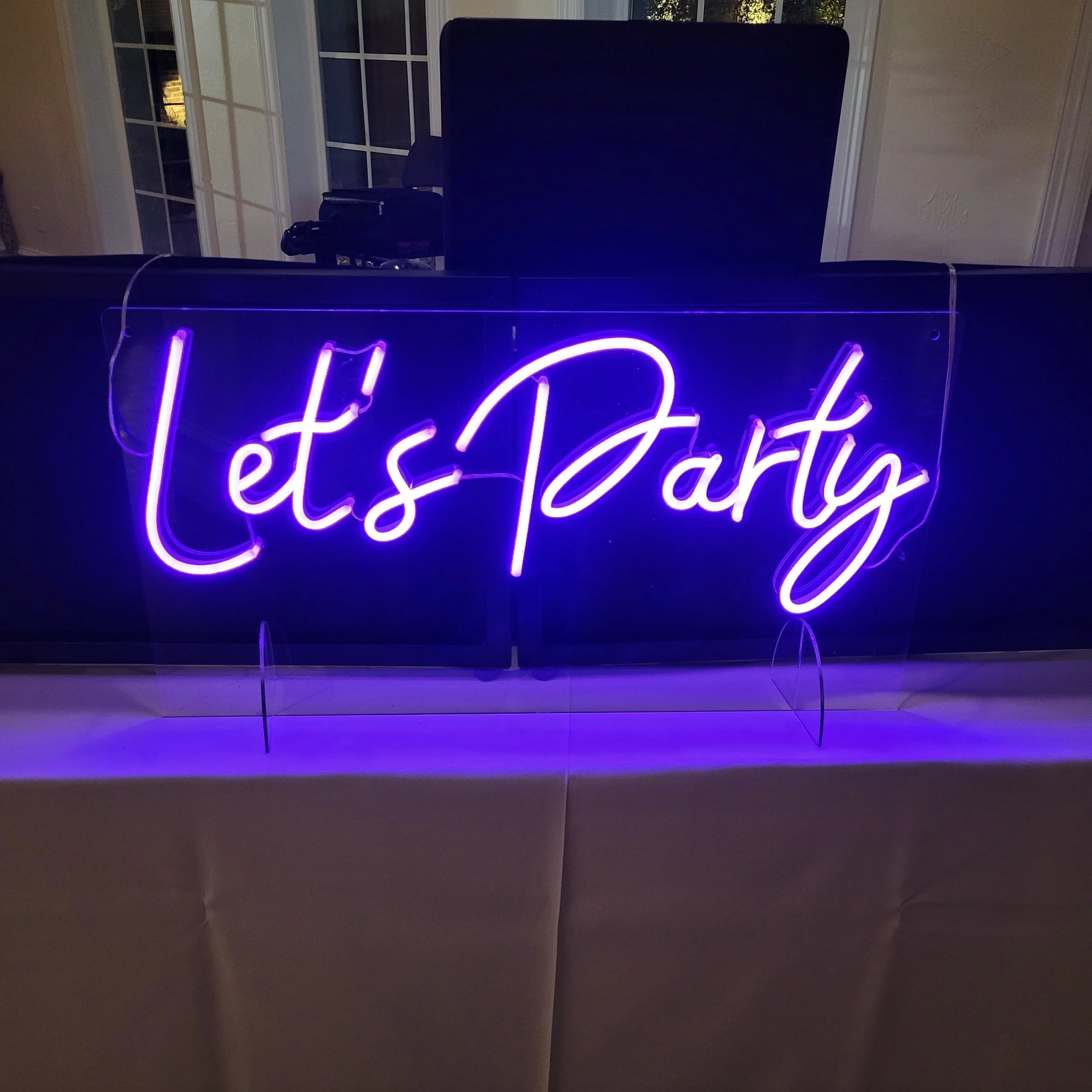 Custom Neon Decor Rental — Classic Pro DJ