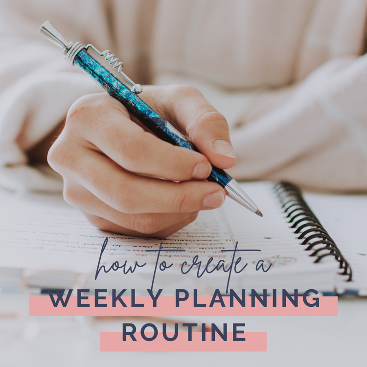 WHY YOU NEED A WEEKLY PLANNING ROUTINE + HOW TO CREATE ONE — Kristen ...