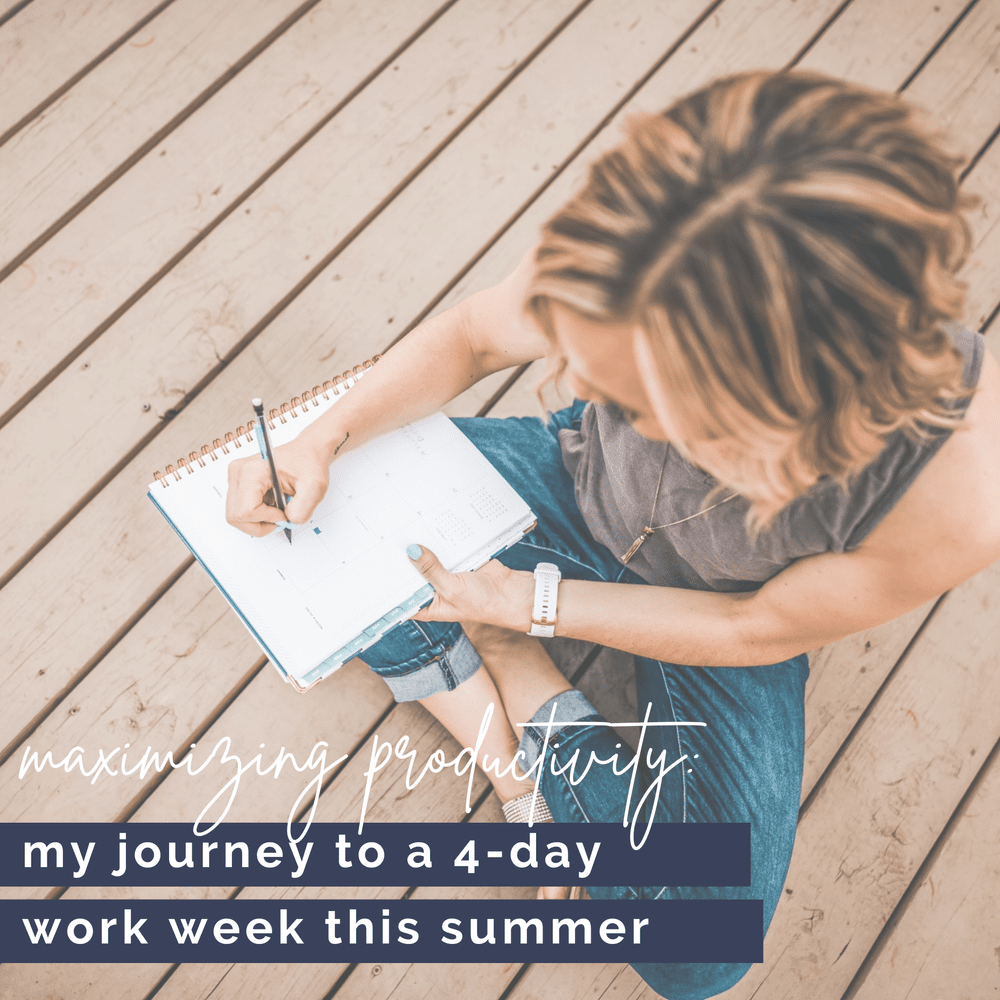 ACHIEVING WORK-LIFE BALANCE: HOW I IMPLEMENTED A 4-DAY WORK WEEK FOR ...