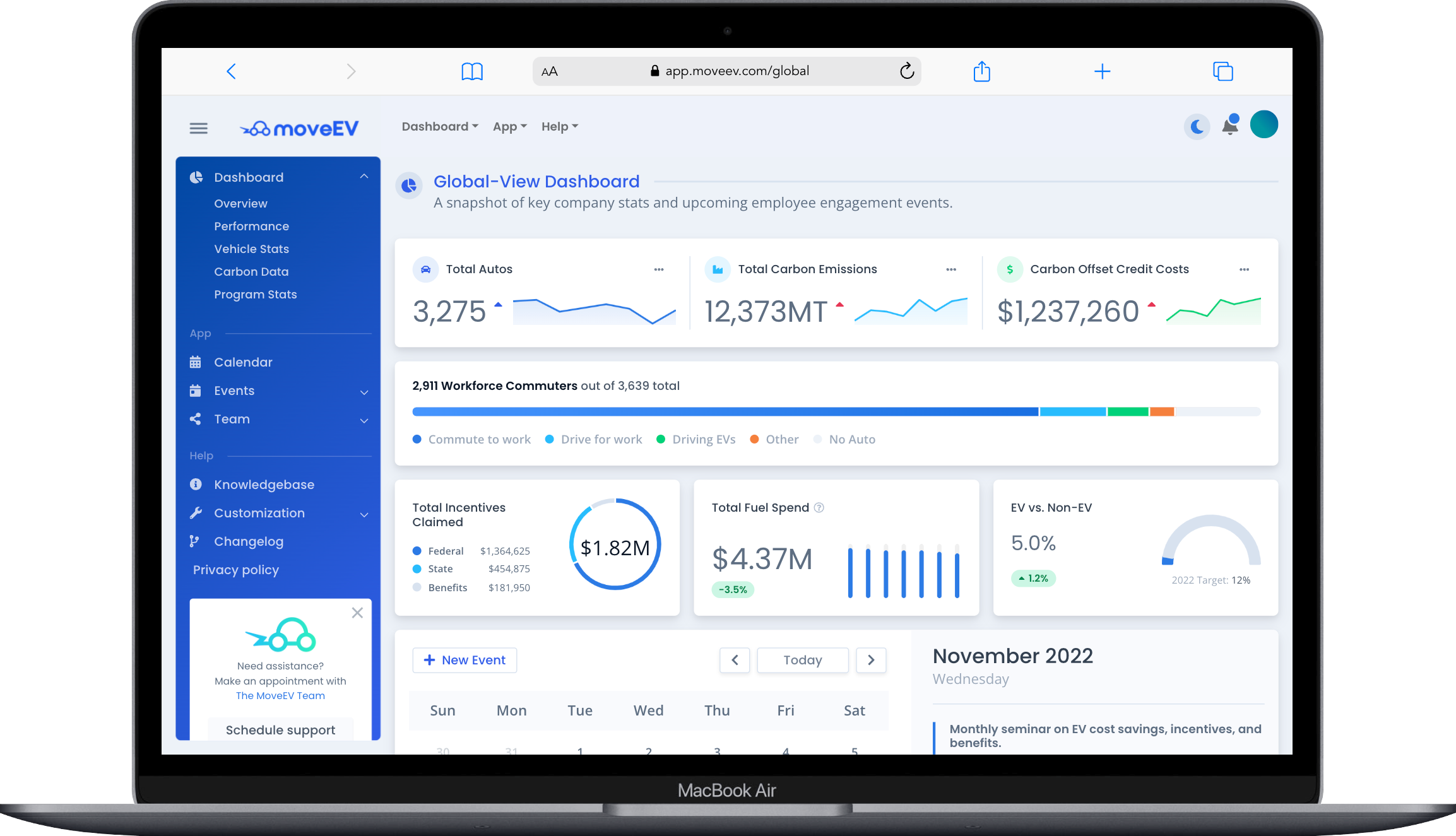 MoveEV: We help businesses decarbonize all their driving