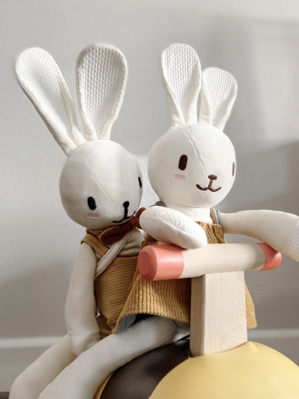 Dear Mello – Handcrafted Organic Plush Bunny
