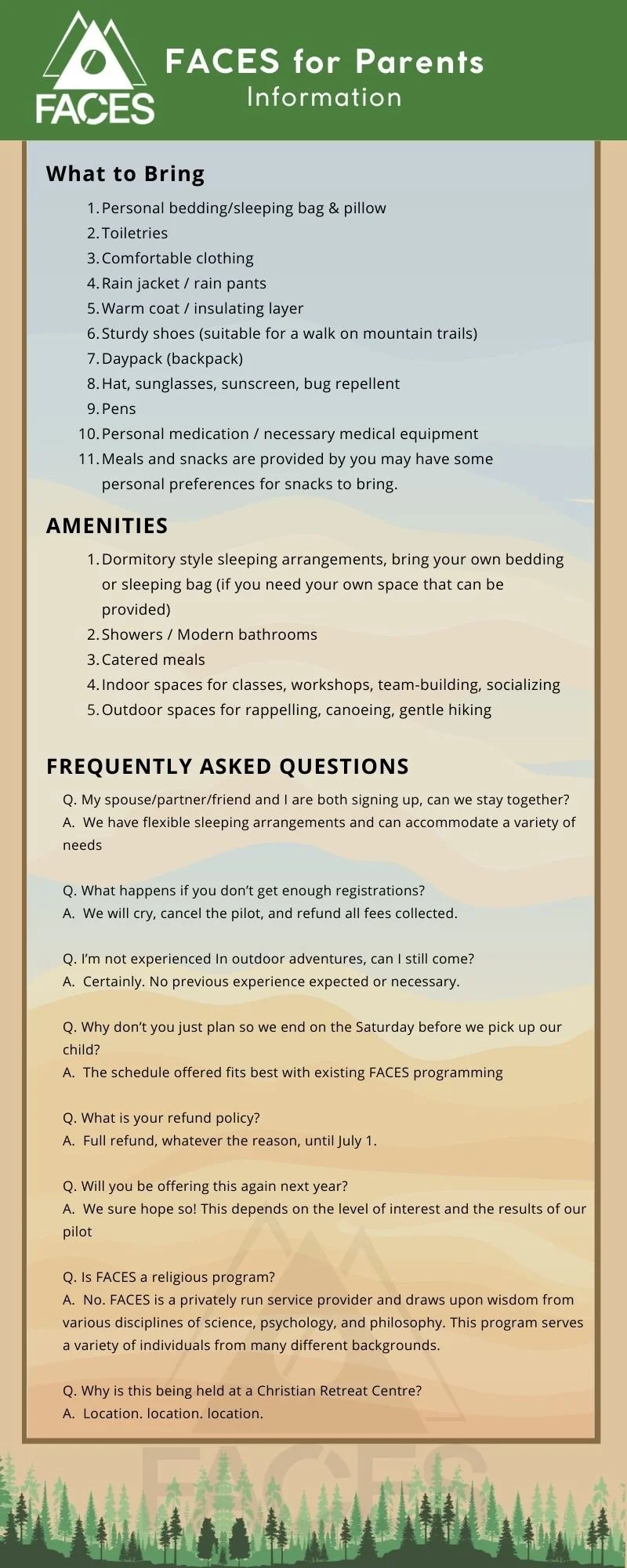 FACES for Parents — FACES