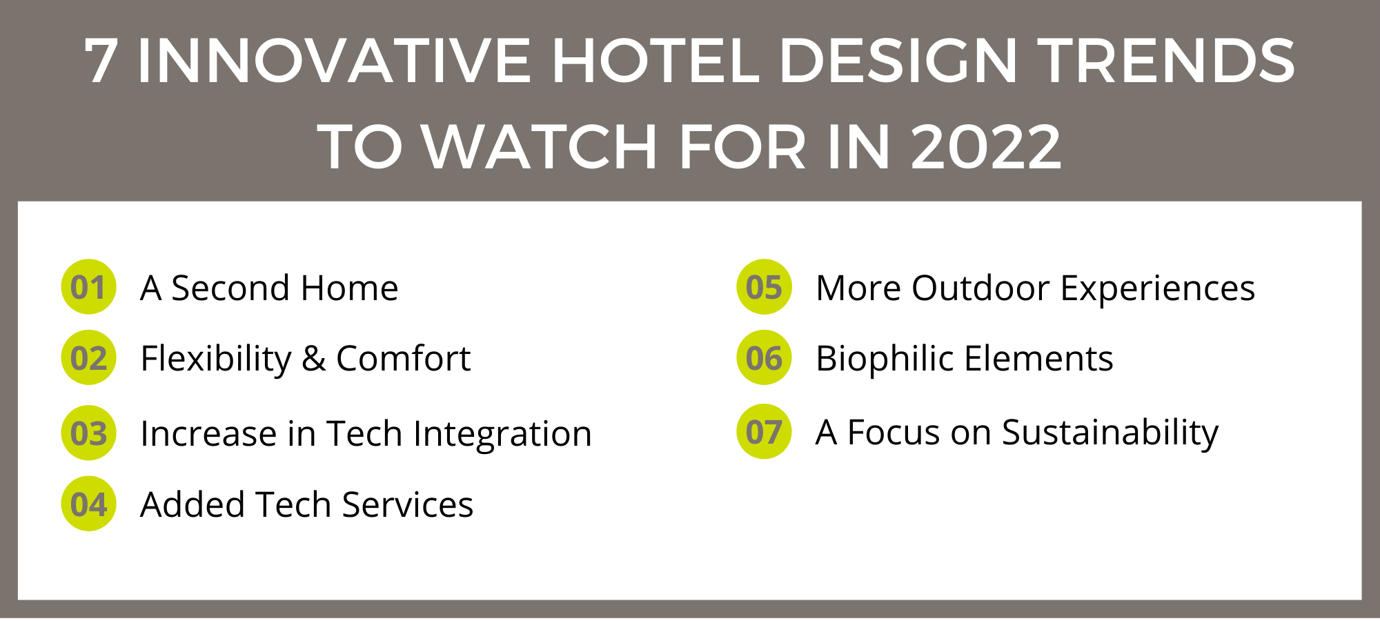 7 Innovative Hotel Design Trends to Watch for in 2022 — AD&V ...