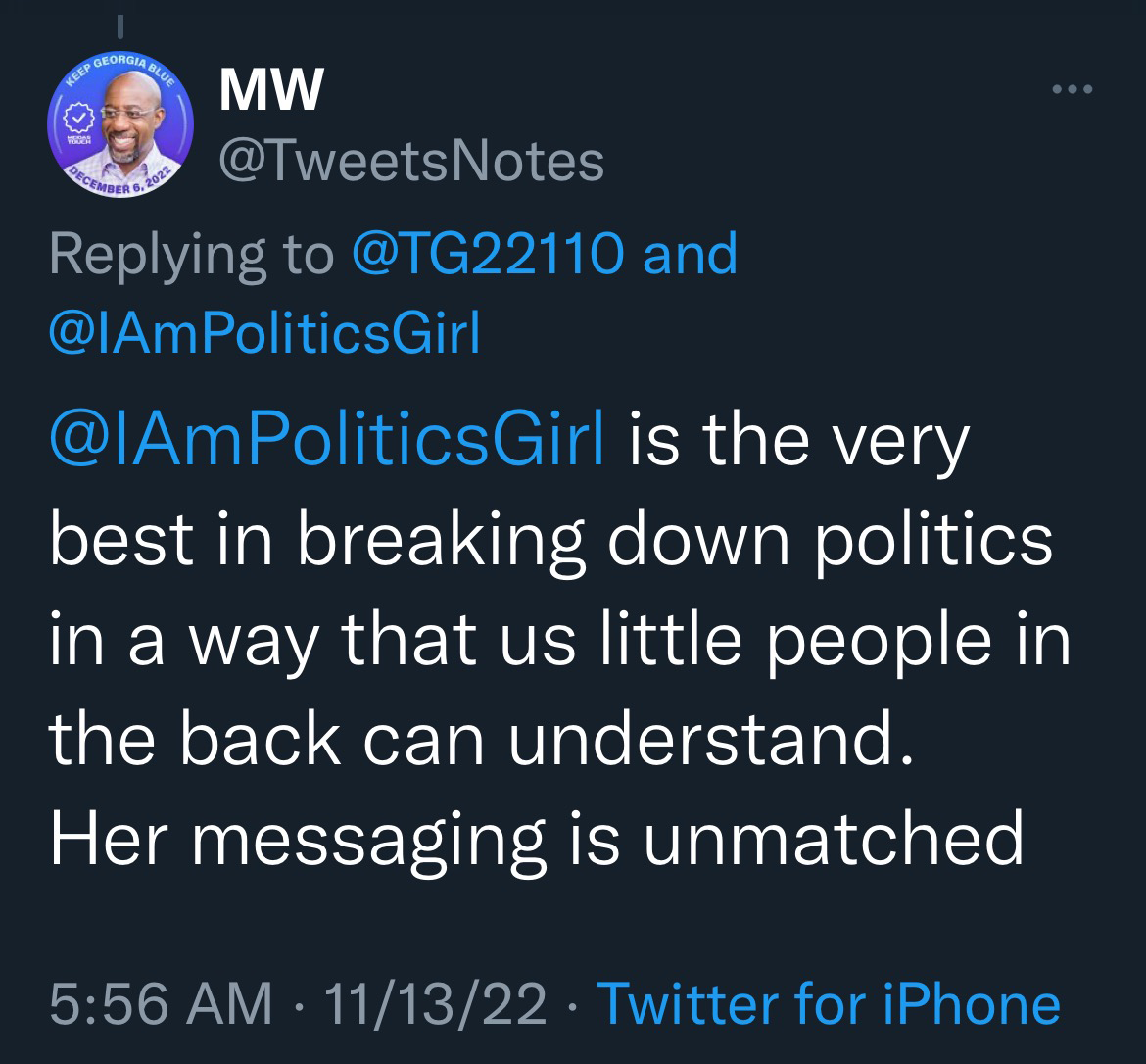 About — PoliticsGirl