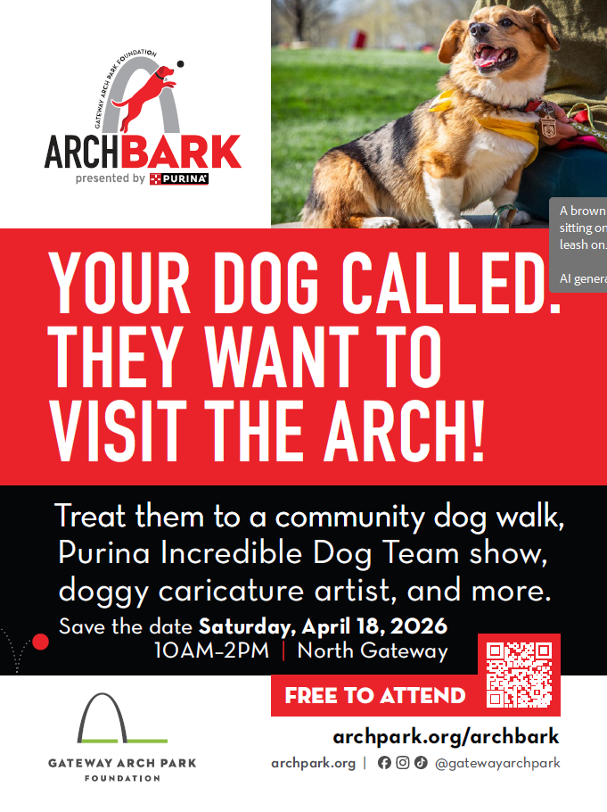 Pet Lovers Pack Gateway Arch National Park for Annual Arch Bark ...
