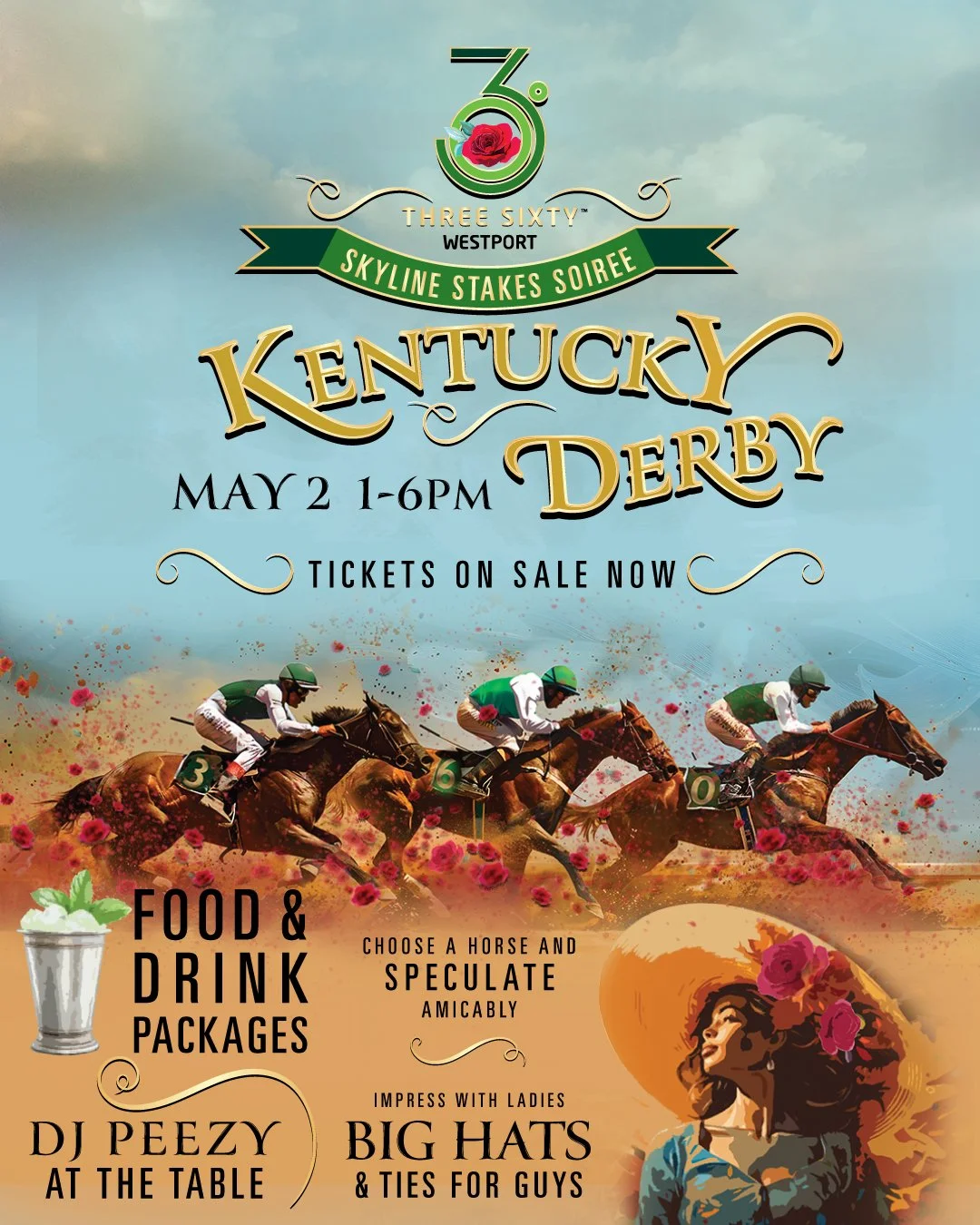 Step Into Kentucky Derby Day at 360 Westport's Skyline Stakes Soirée ...