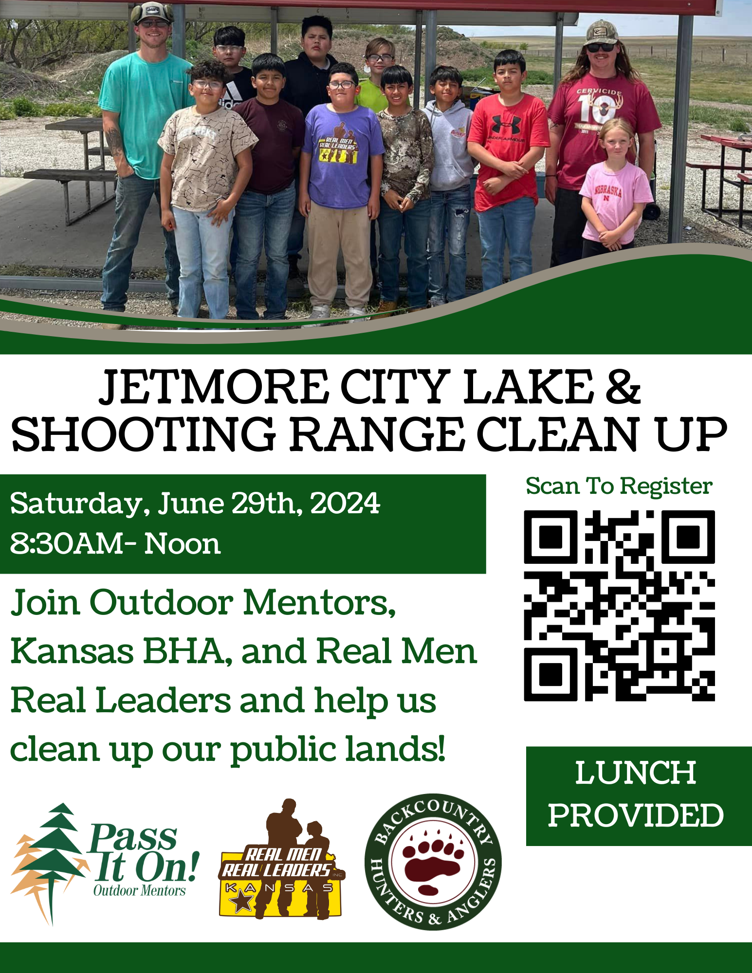 Kansas Events — Pass It On! Outdoor Mentors