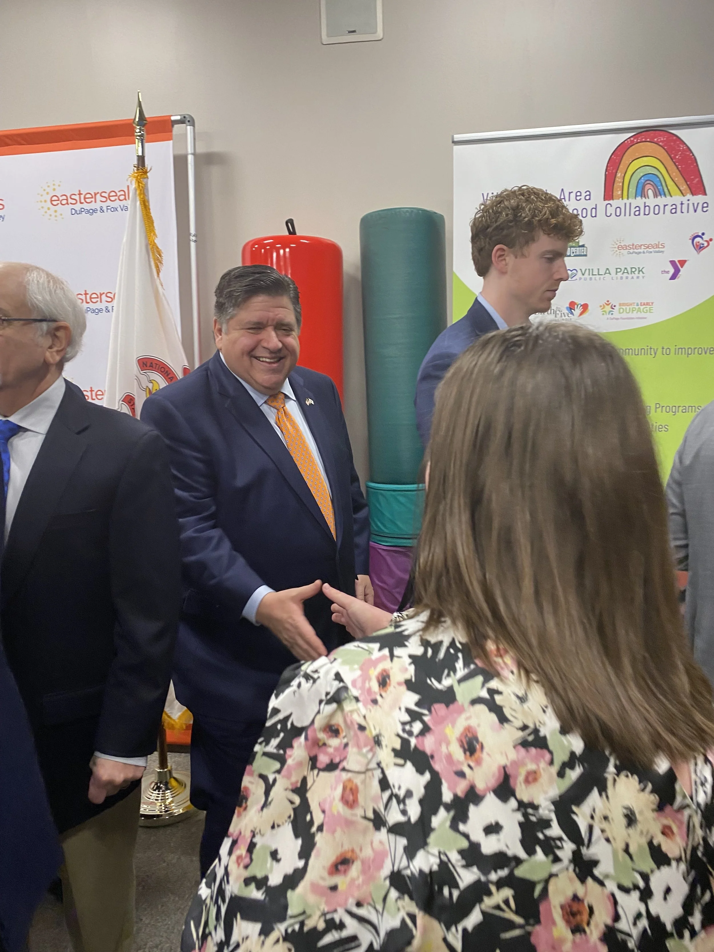 Gov. Pritzker Highlights Childcare Efforts in Villa Park, Champaign ...