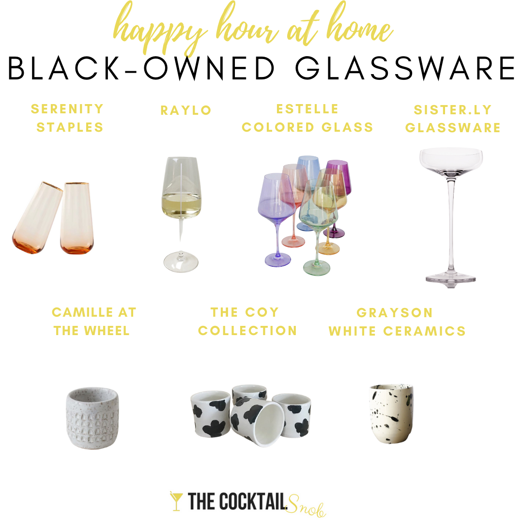 7 Black-Owned Glassware Brands that will Elevate Your Happy Hour at ...