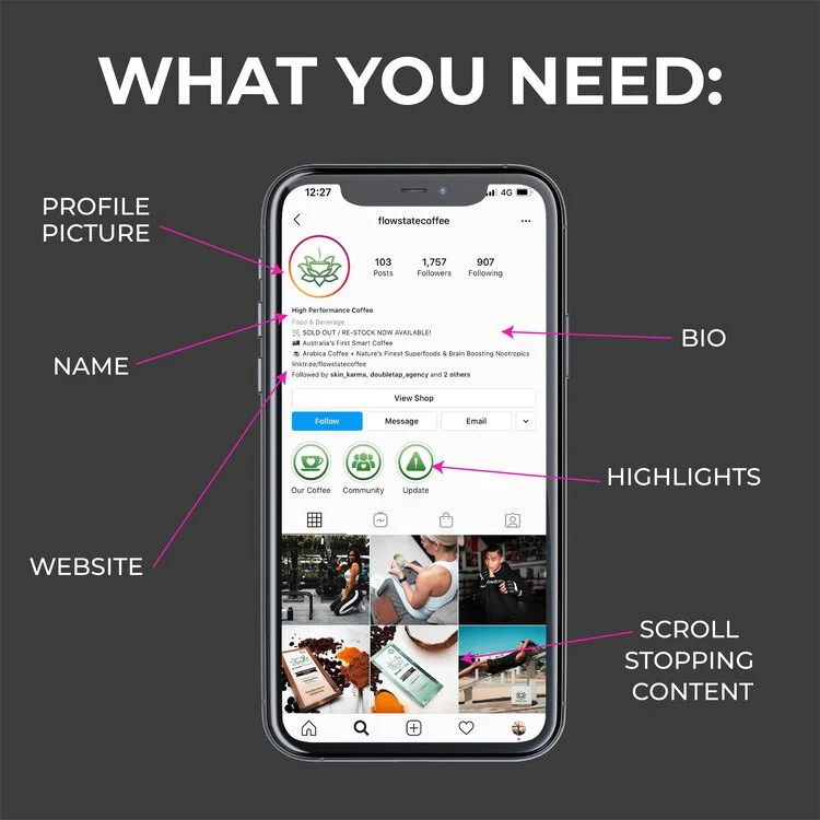 How to Create a Killer IG Profile — Double Tap Agency