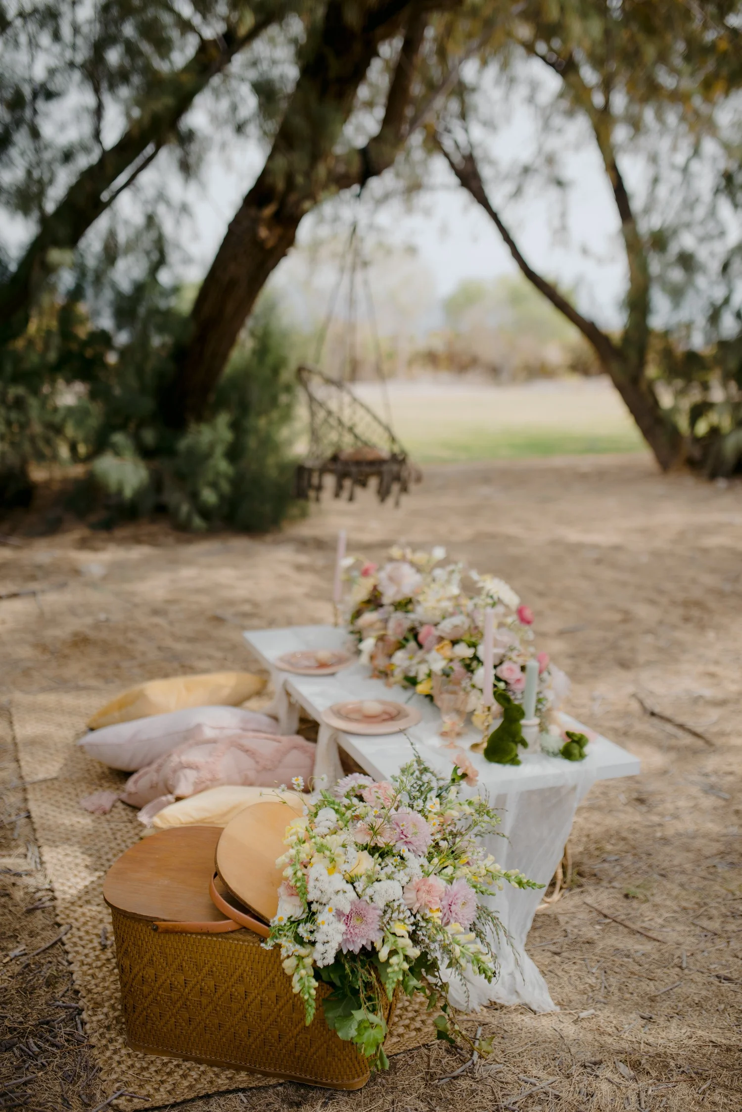 Styled Spring Picnic — Sassy Red Lipstick