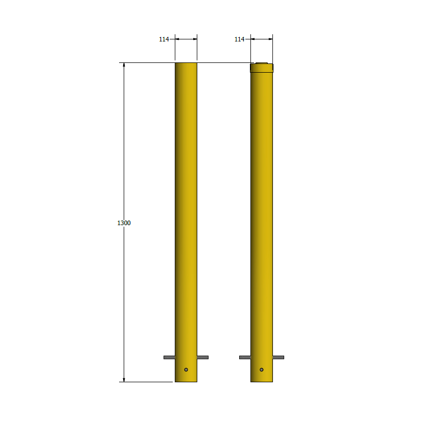 Bollard Specifications — Bollards Direct Mackay