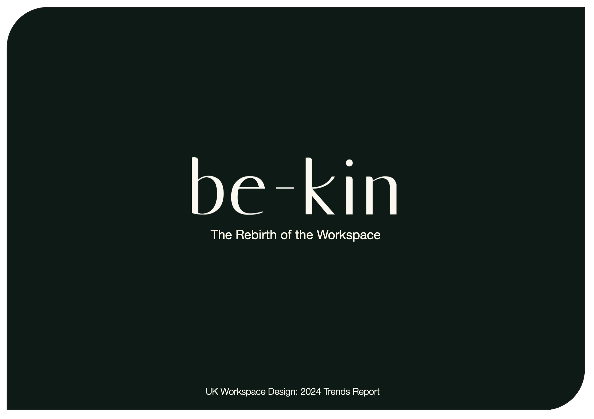 Be-kin is an interior design studio, that creates spaces that stimulate ...