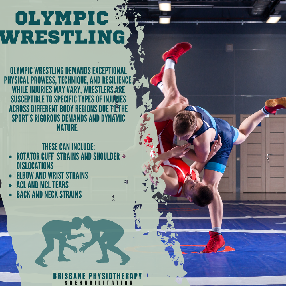 Common Olympic Wrestling Injuries Seen in Physiotherapy - Brisbane ...