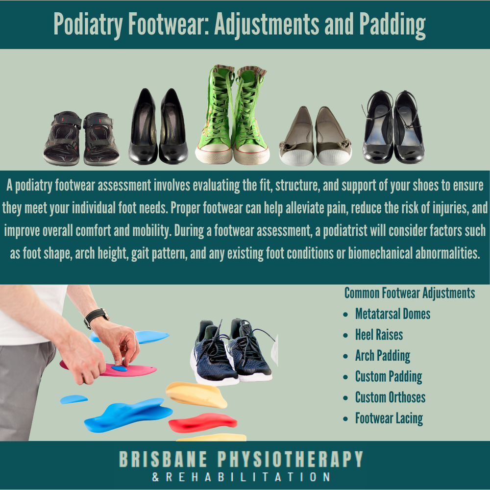 Podiatry Footwear Assessment, Adjustments and Padding - Brisbane ...