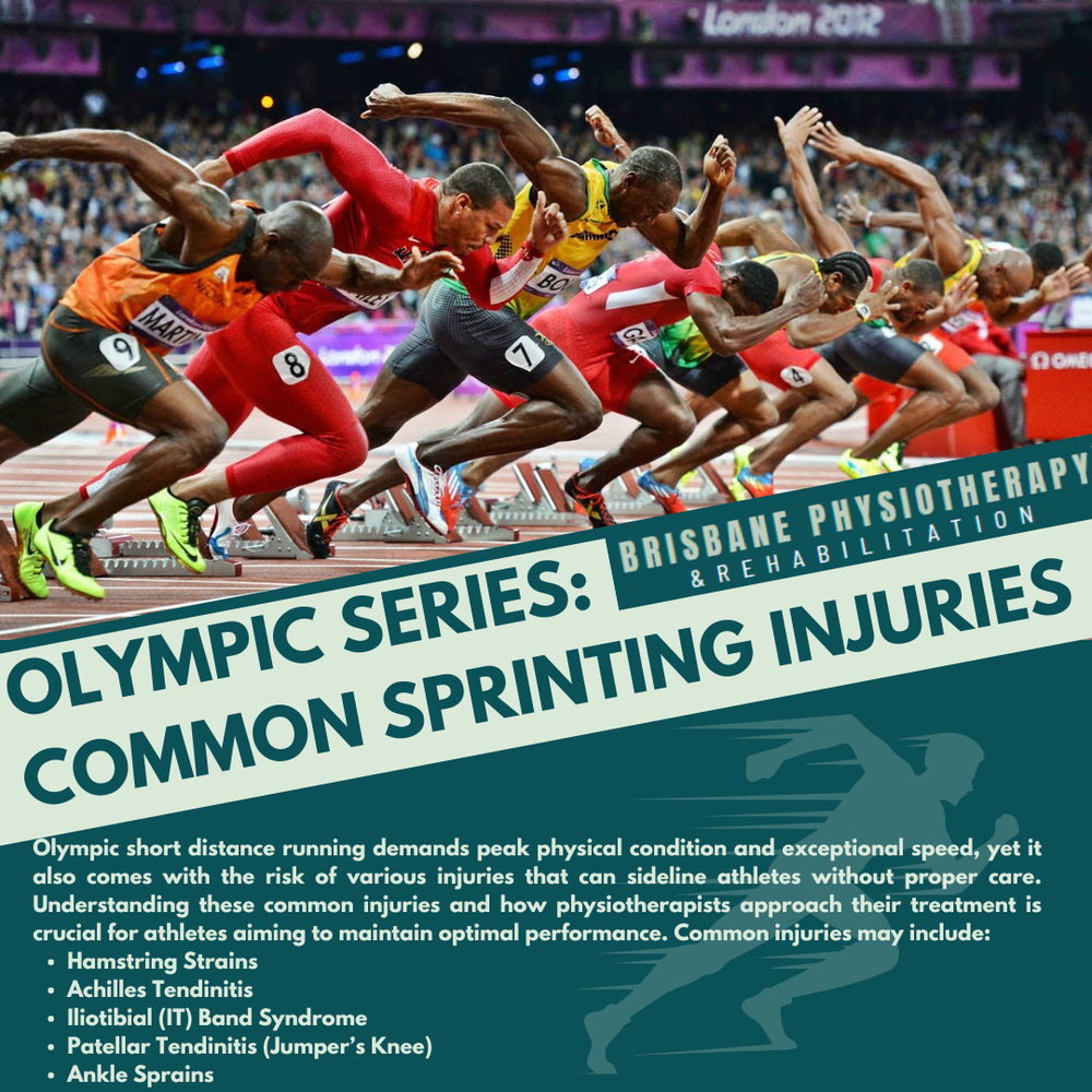 Common Olympic Sprinting Injuries - Brisbane Physiotherapy & Podiatry