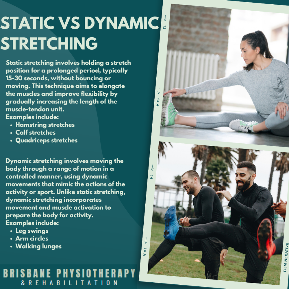 Warm-up & Cool-down - Static vs Dynamic Stretching - Brisbane ...