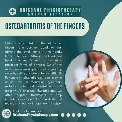 Osteoarthritis of the fingers - Brisbane Physiotherapy & Podiatry