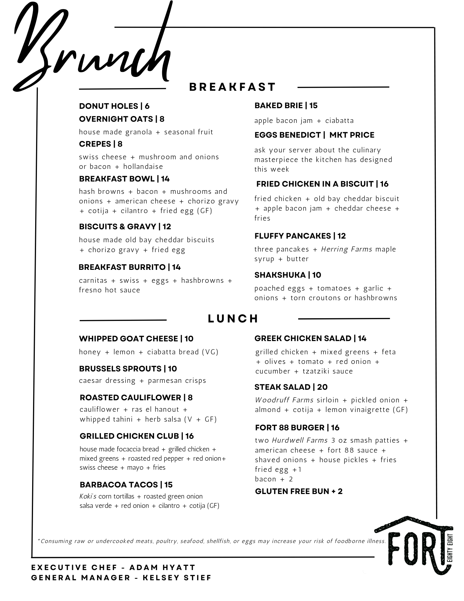 Brunch — Fort88