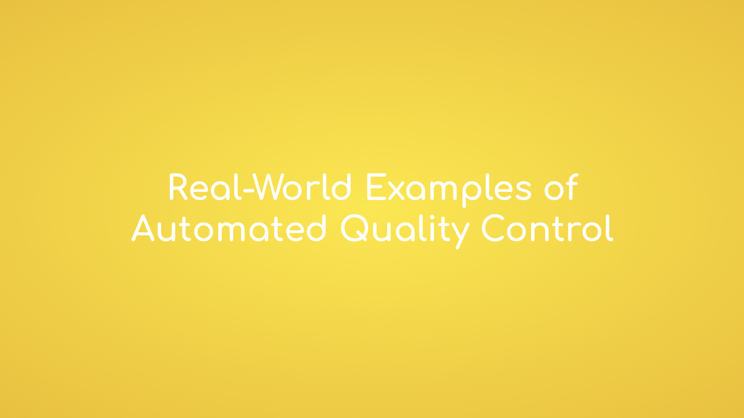 AI Object Detection for Quality Control: Boost Manufacturing Efficiency ...