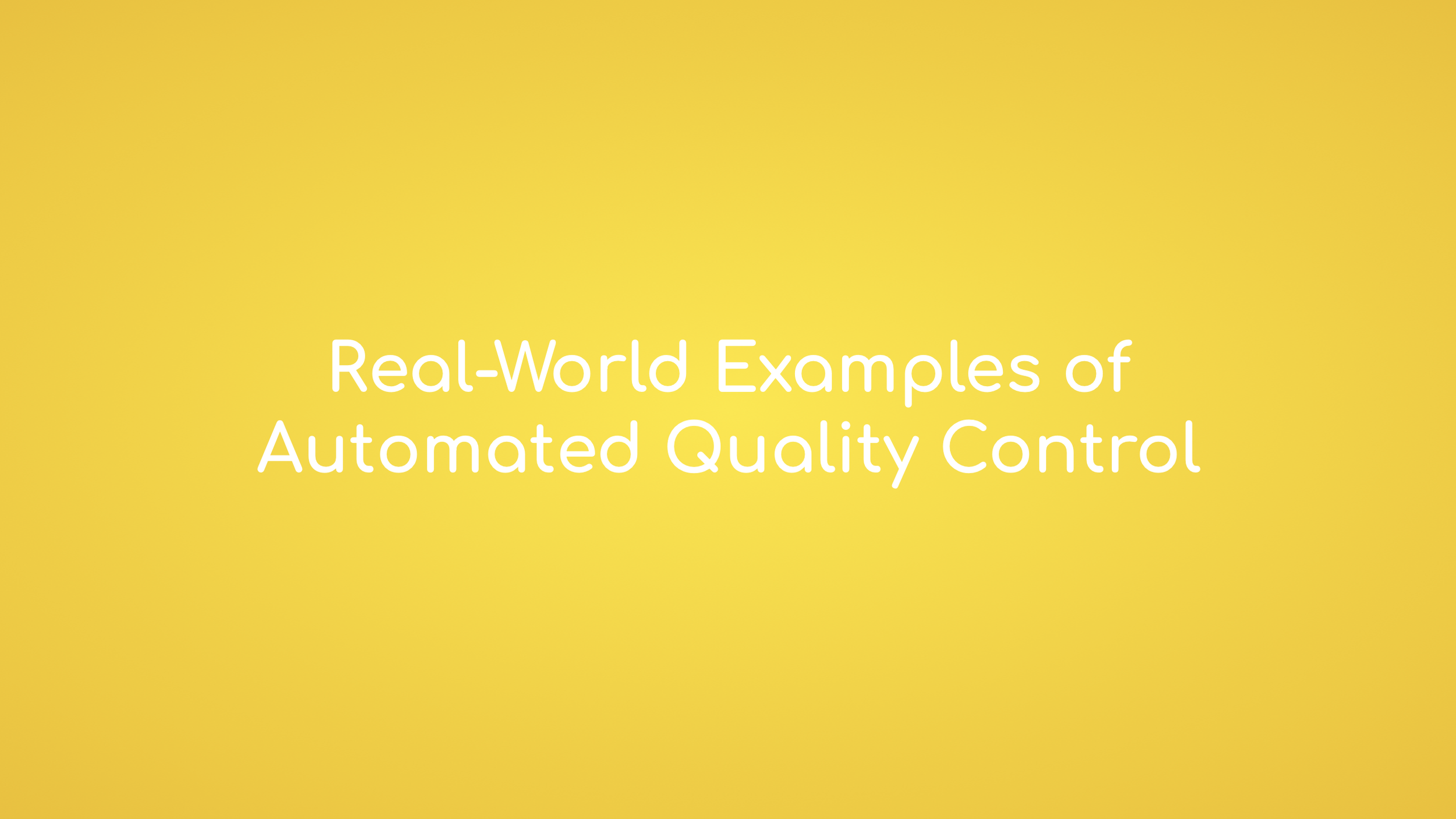 AI Object Detection for Quality Control: Boost Manufacturing Efficiency ...
