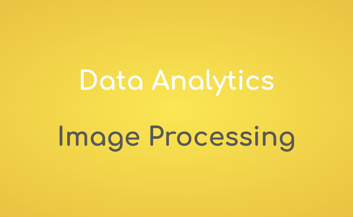How Image Processing Transforms Data Analytics: Techniques, Tools, and ...