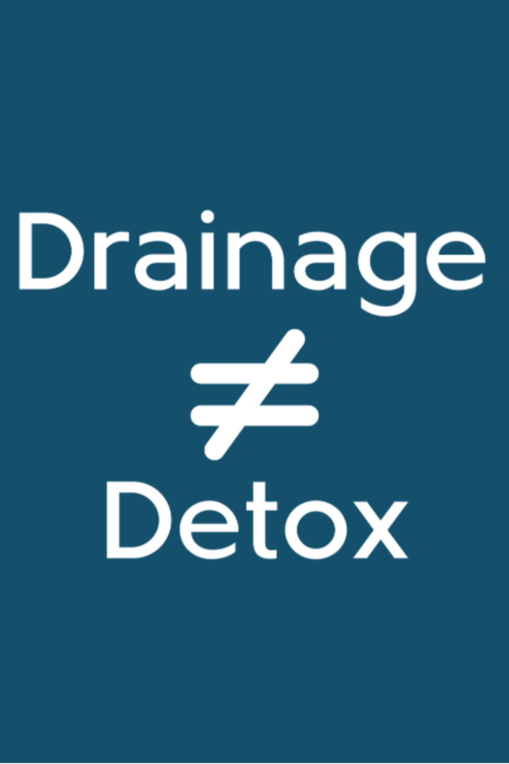 A Simple Intro To Drainage Pathways The First Step In Detox — Healing