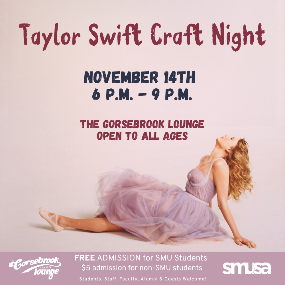 Taylor Swift Craft Night — SMUSA: Saint Mary's University Students ...