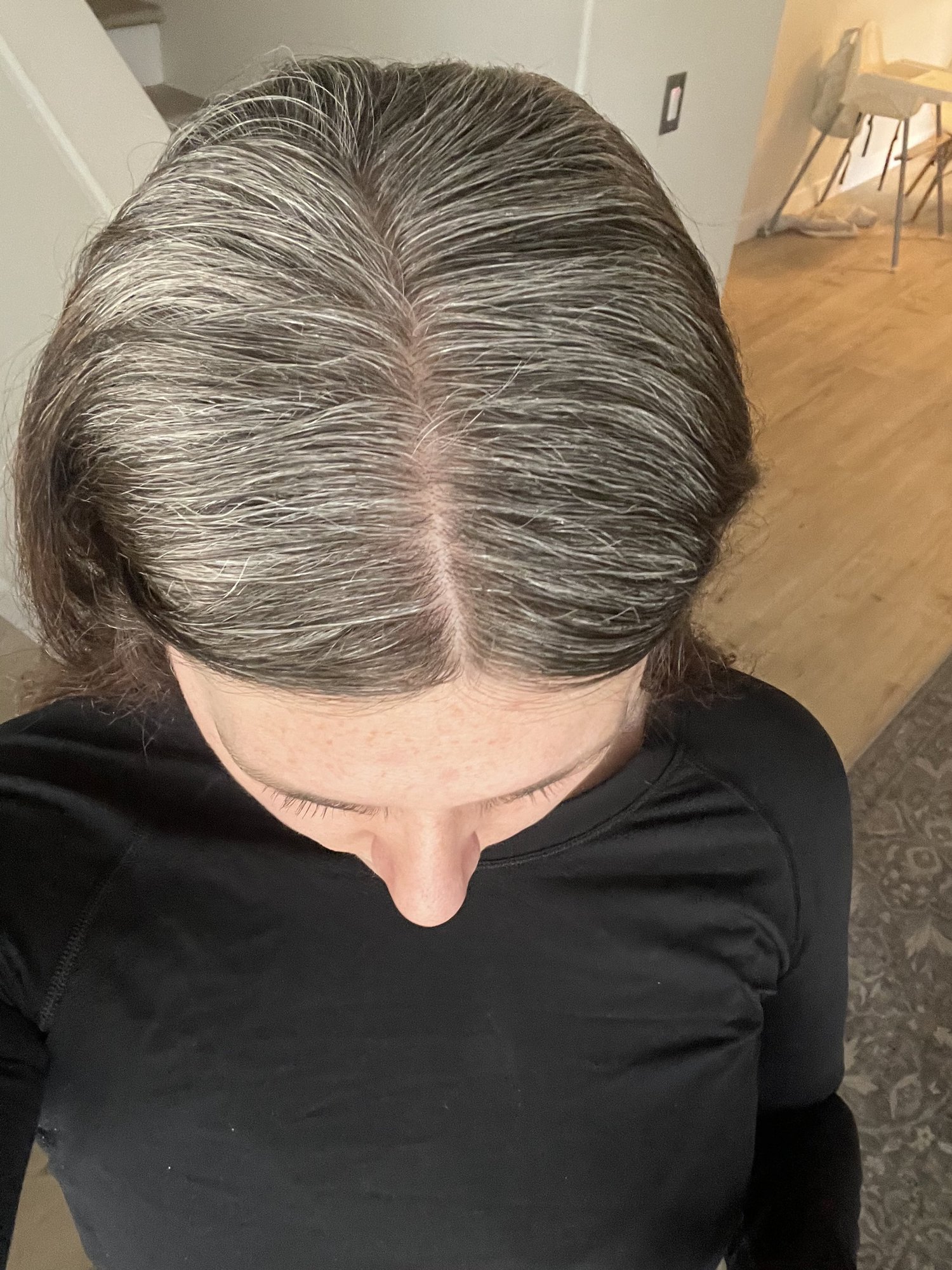 6 Months Dye Free: My Growing out Gray Transition — Wellness With Kaelyn