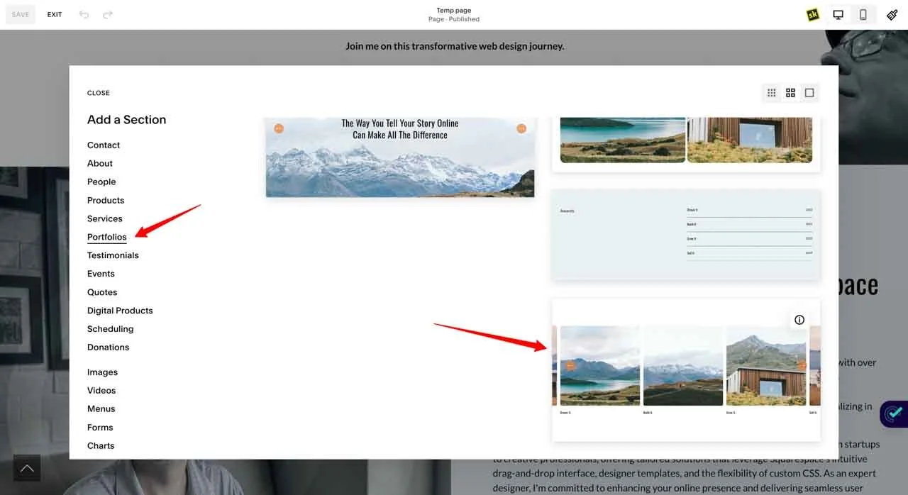 Add an Auto-Scroll Image Carousel to Squarespace