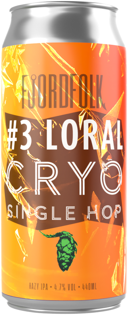 Cryo #3 • Loral - Single Hop IPA — Fjordfolk Mikrobryggeri