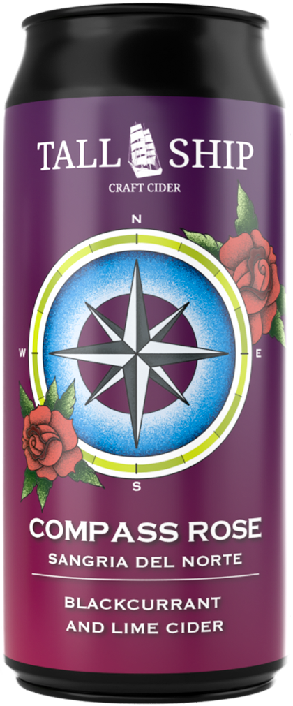 Compass Rose - Sider med Solbær og Lime — Fjordfolk Mikrobryggeri