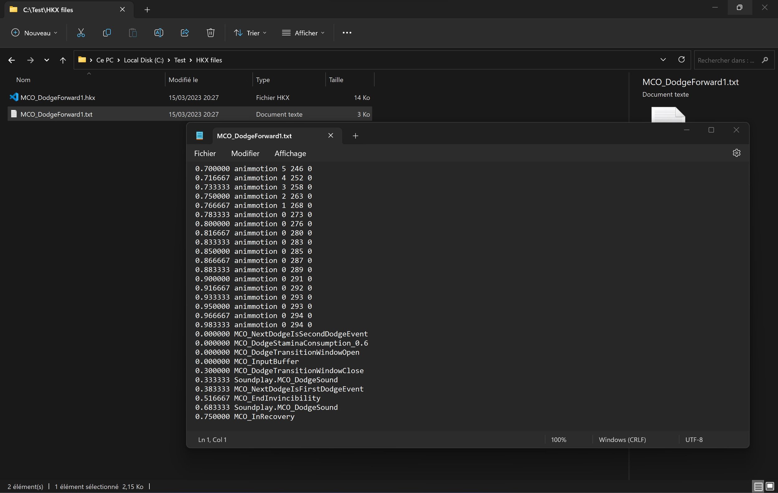 Skyrim annotation tool — Distar animations