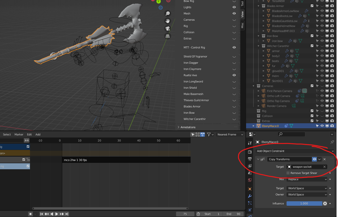How to import nifs — Distar animations