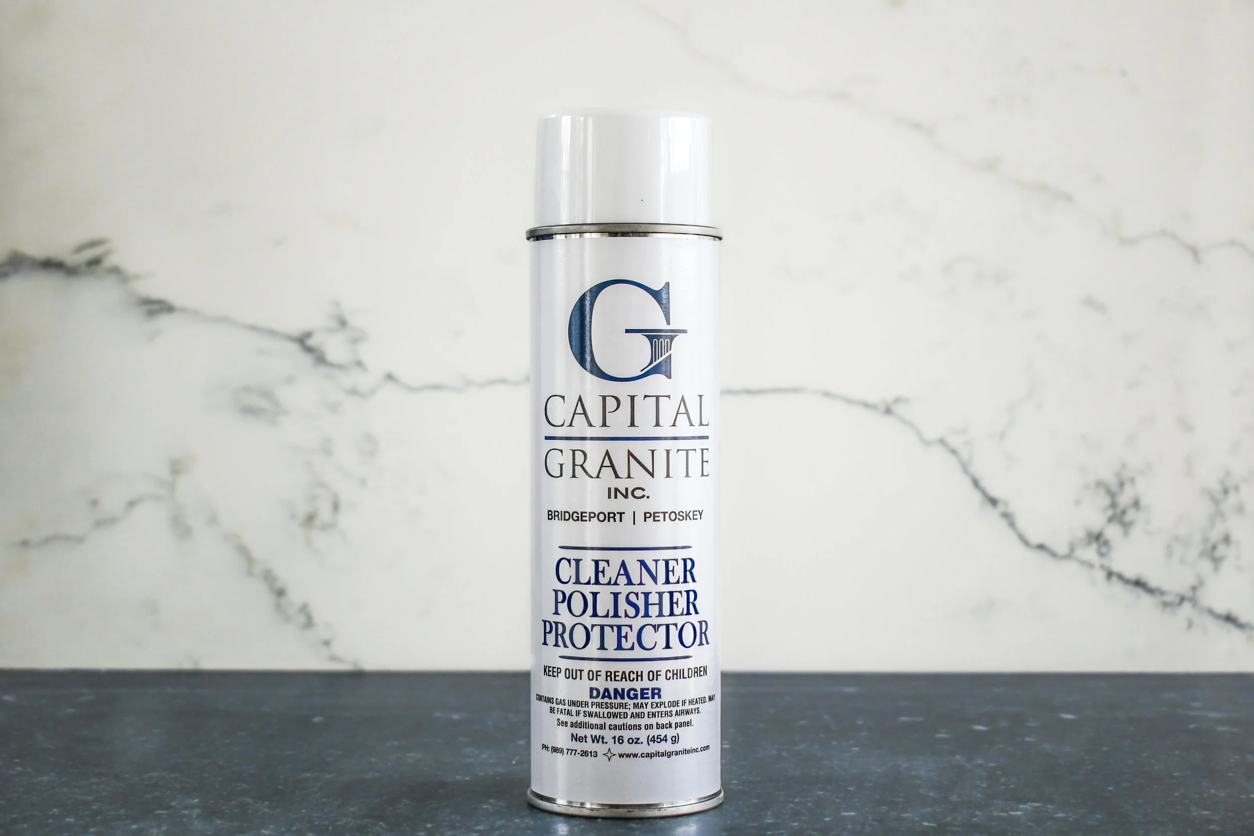 Capital Granite 3-in-1 Spray Wax | Cleaner, Polisher, & Protector for ...