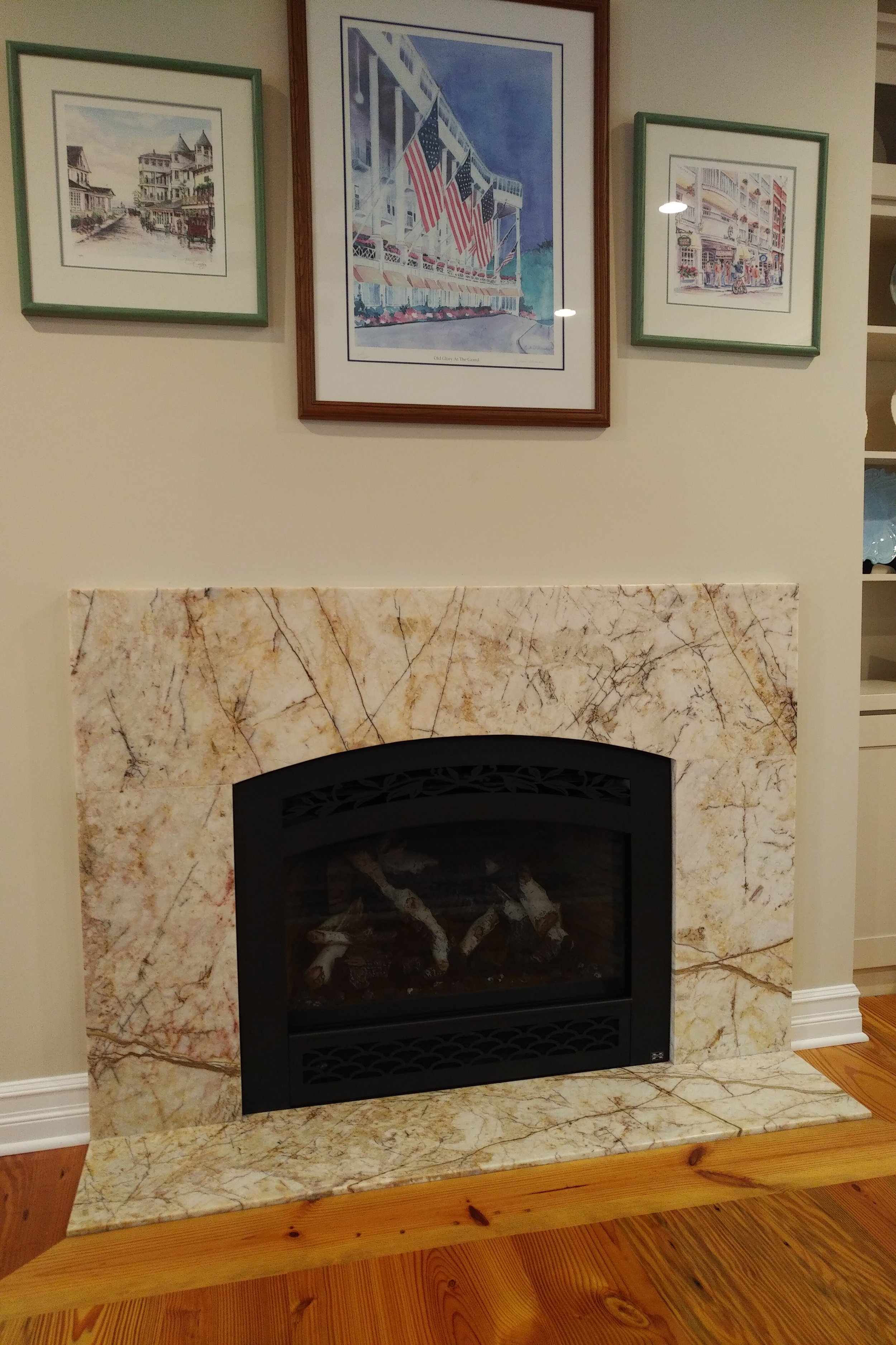 Fireplace Collection | View Our Finished Work — Capital Granite