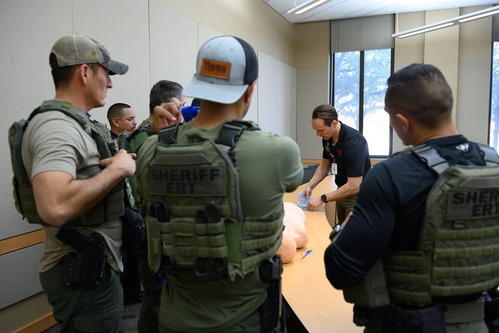 El Paso Sheriff’s Deputies Train in Tactical Medicine on TTUHSC El Paso ...