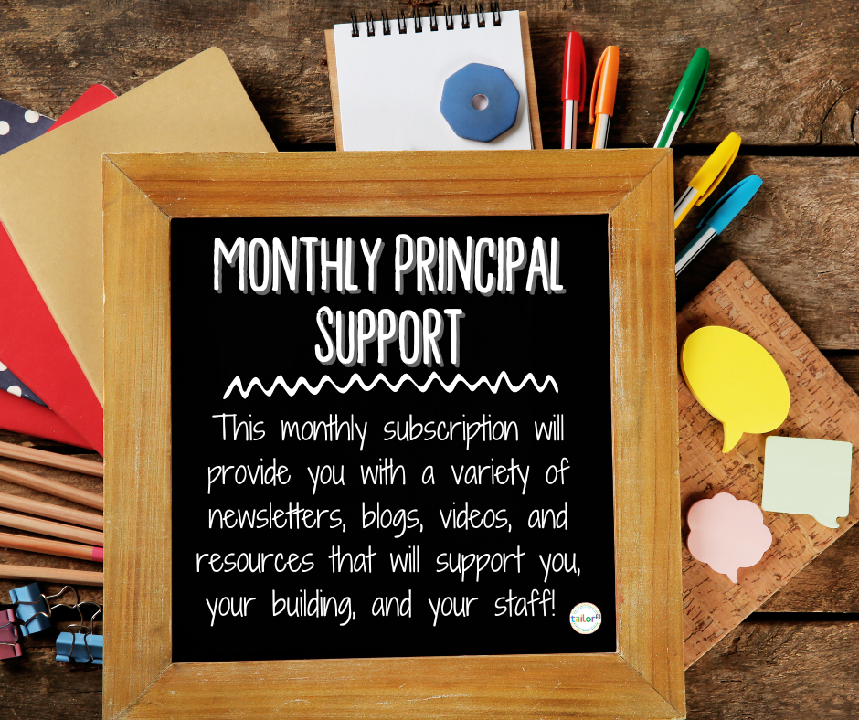 Principal Support Subscription 23-24 — TailorED Education