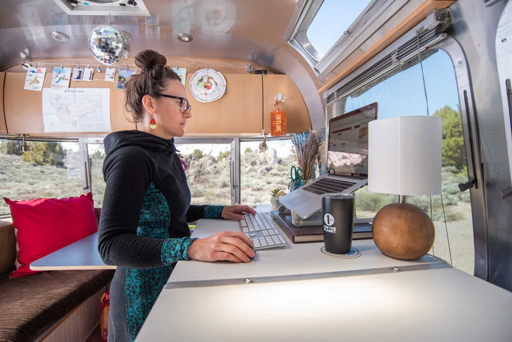 The Camper Office Revealed — High Mountain Creative | Graphic Design ...