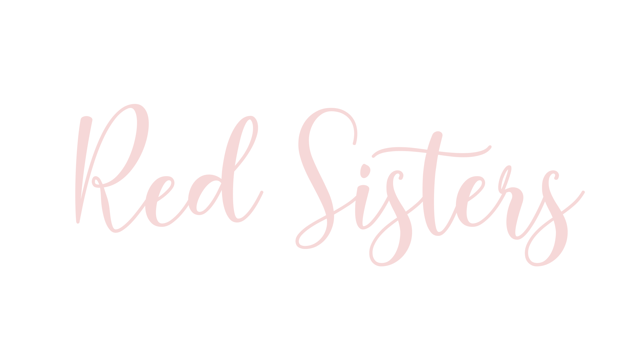 The Word Sister In Red