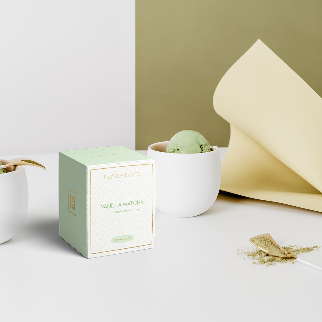 Portfolio Blossom Tea Co. — KYOMI DESIGN