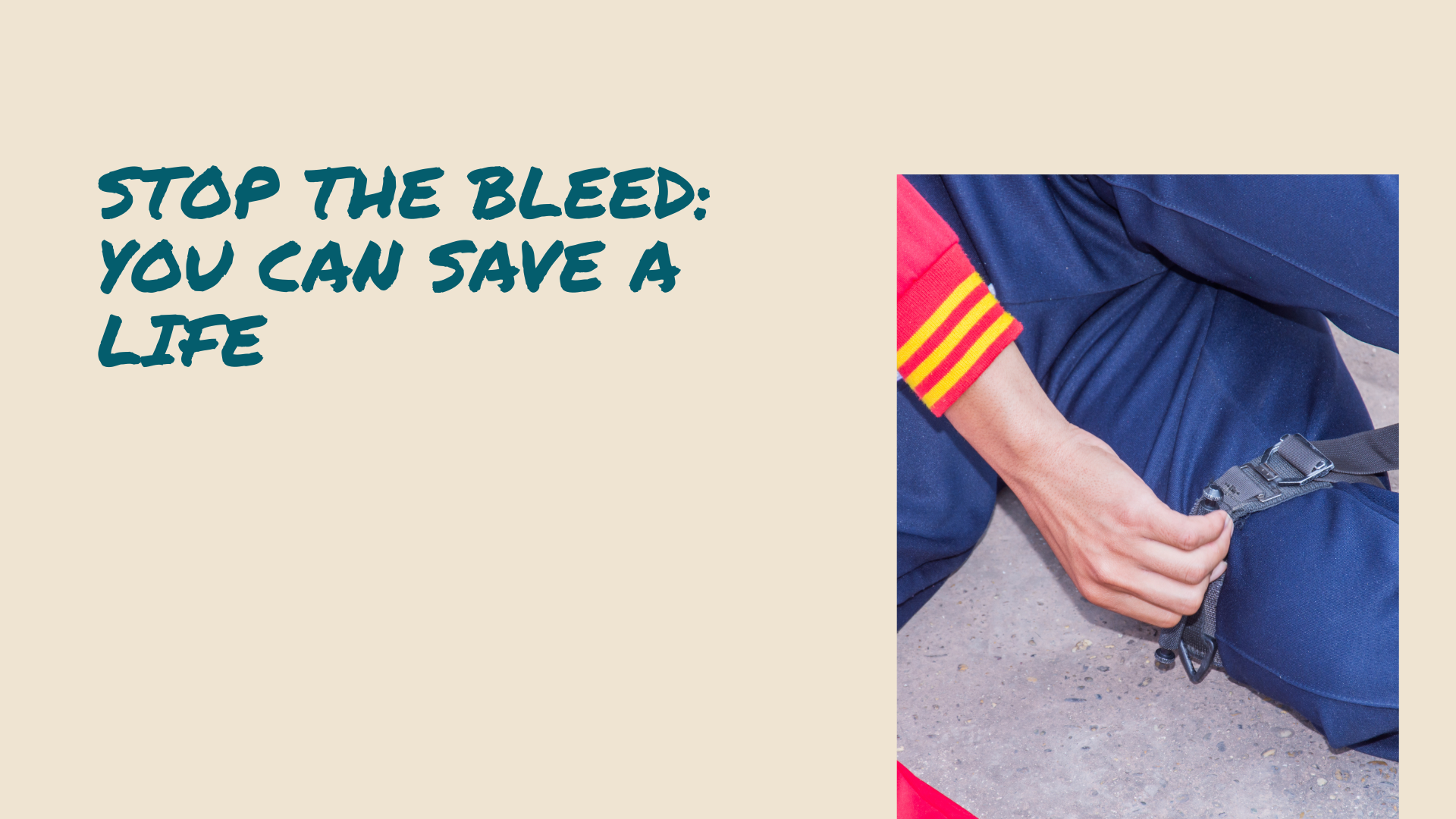 Get Involved: Stop the Bleed — EMS.Aware