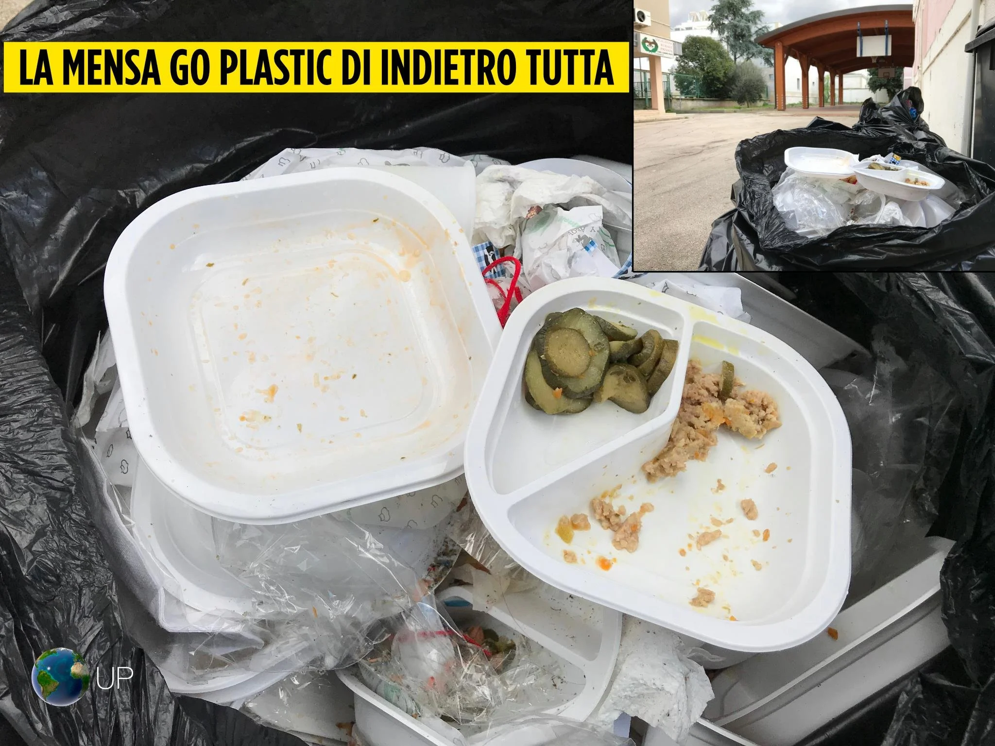 La mensa scolastica go plastic di Indietro tutta e quella del sindaco ...