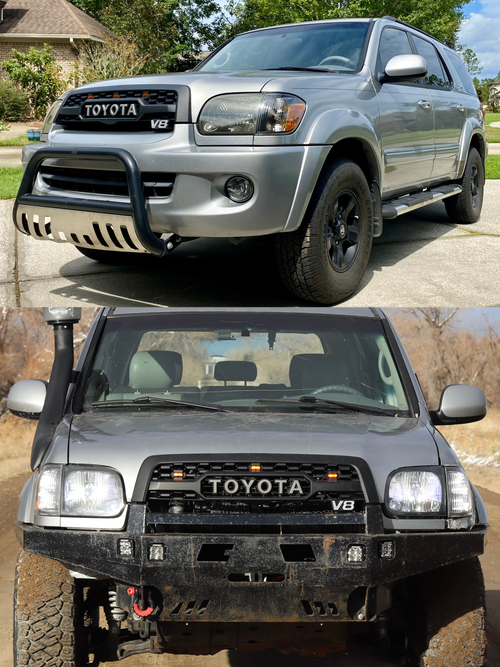 Toyota Sequoia Black Window Trim (2001-2007) — Trail Runner Customs