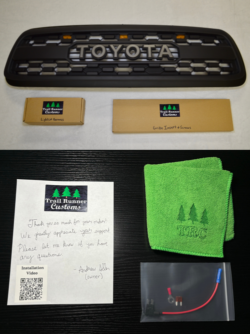 4th Gen 4Runner Grill 2006-2009 TRD Pro Grille — Trail Runner Customs