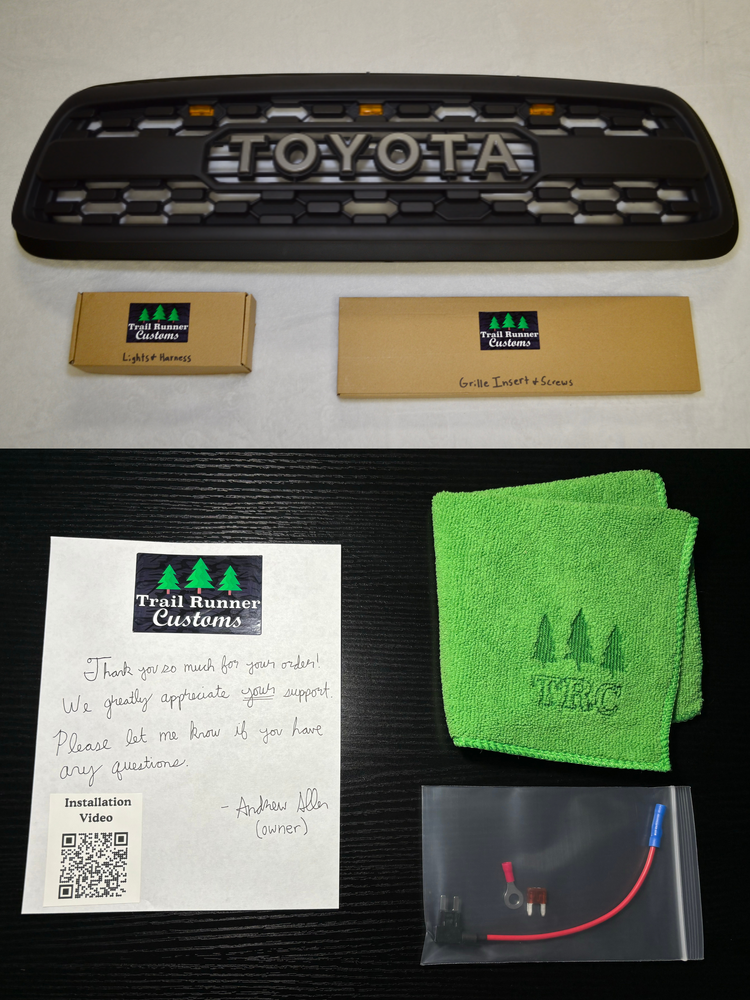 Toyota 4Runner TRD PRO Grille (2003-2005) — Trail Runner Customs